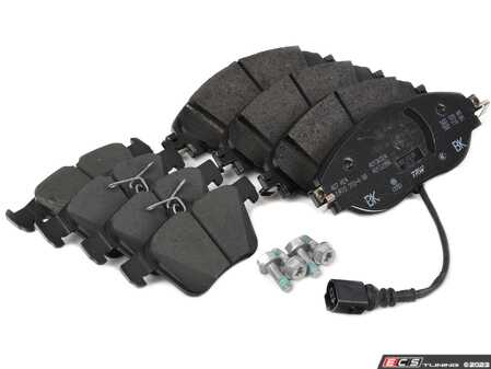 Genuine Volkswagen Audi - 8v0698451ktKT - Front & Rear Brake Pad Kit ...