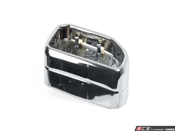 Genuine BMW - 18309894676 - TAILPIPE TIP, CHROME, RIGHT (18-30-9-894-676)