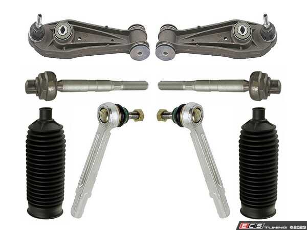 Hamburg Tech - 20002-00009 - Front Control Arms & Tie Rod Replacement ...