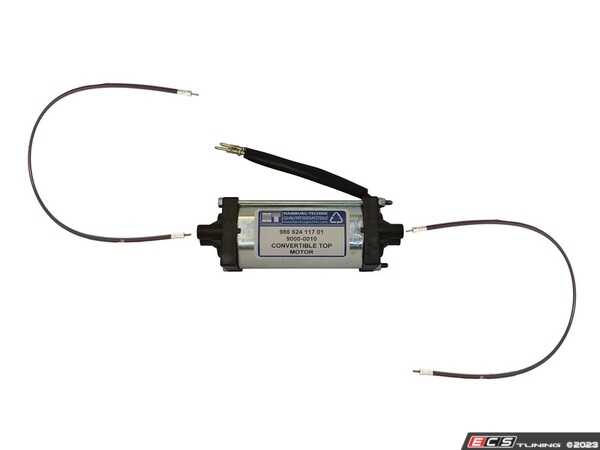 Hamburg Tech - 20002-00013 - Porsche 986 Boxster Convertible Top Motor ...