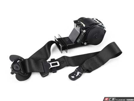 Genuine BMW - 72117496293 - Upper Seat Belt - Front Left - Black (72-11 ...