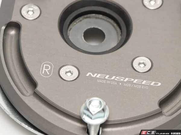 Neuspeed - 53.10.07 - Billet BiAXIS Upper Front Strut Mount