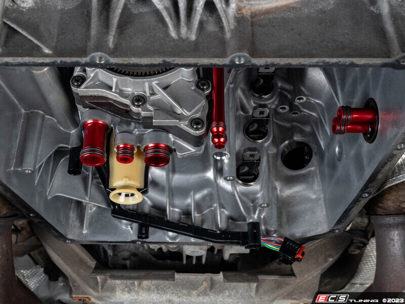 ECS - 055083LA01 - DL501 DSG Billet Aluminum Oil Pipes