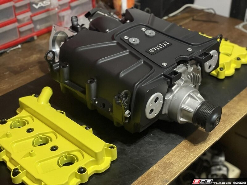 VAST AZ - Vst-1320-101b - Standard Supercharger Porting Service - Black