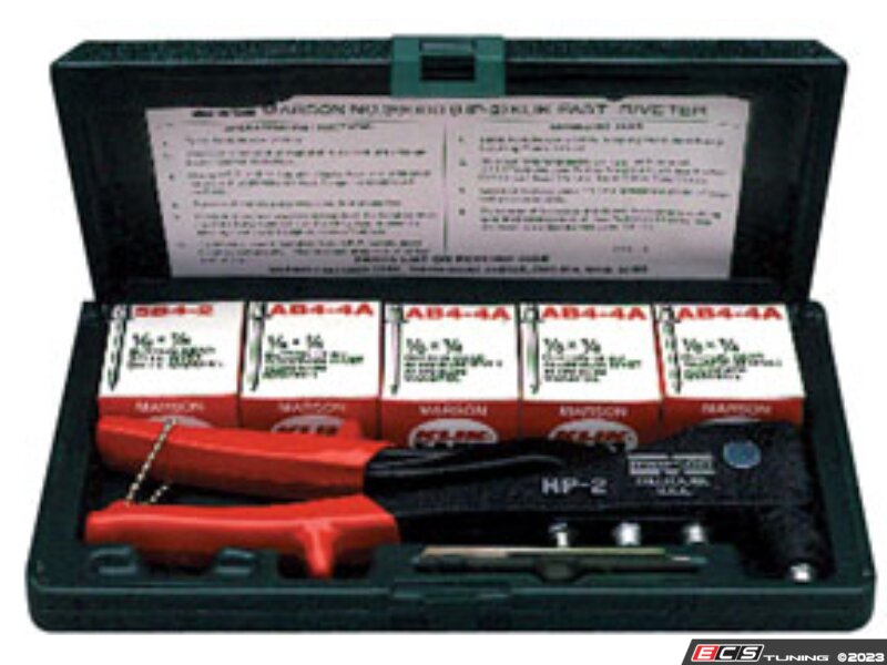 Marson - MAR39001 - Hand Riveter With 200 Rivet Assortment