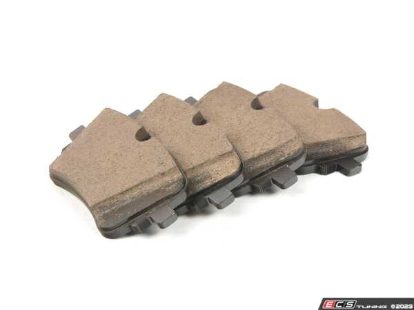 Genuine Volkswagen Audi - 4M0698451BF - Rear Brake Pad set (4M0 698 451 BF)