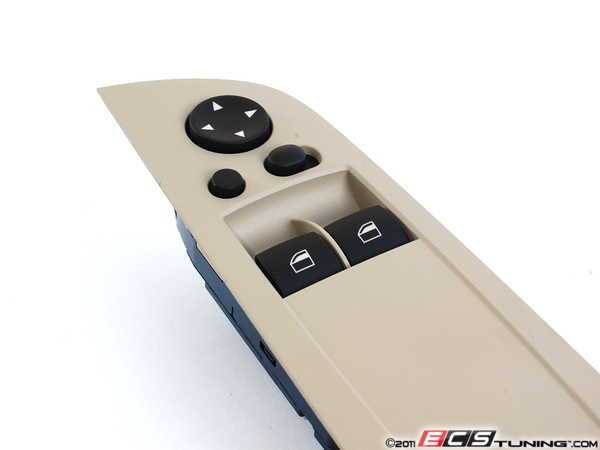 Genuine BMW - 61319217352 - Window Switch - Beige (61-31-9-217-352)