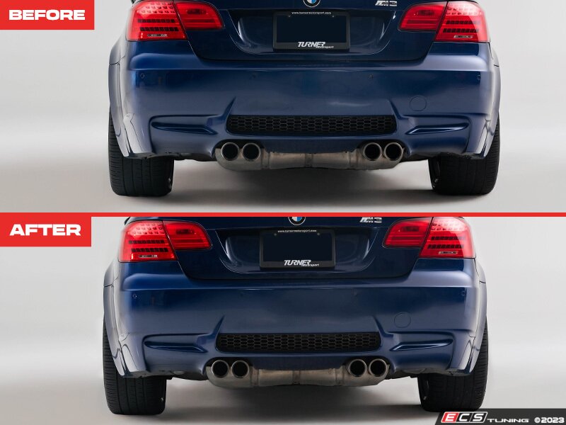 Turner Motorsport - e9xm-blk-flushKT - "Flush" Fitment Kit - Black - E9X M3