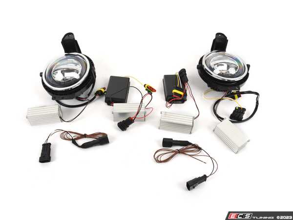 ZiZa - 63122338554 - MINI Daytime Running Lights DRL / Fog Light LED ...