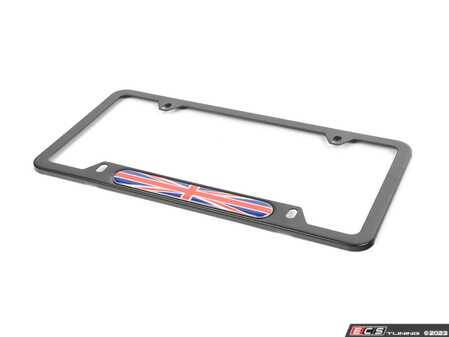 Genuine MINI - 51805A5CFA4 - MINI Union Jack License Plate Frame ...