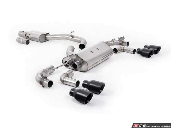 Milltek Sport - SSXVW652 - Milltek 3.15 Inch Valved Race Exhaust System ...
