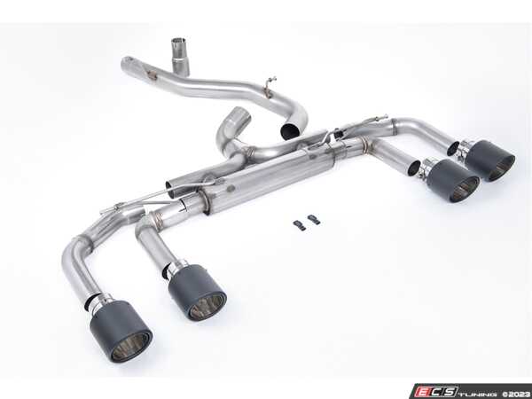 Milltek Sport - SSXVW702 - Milltek 80MM Race Non-Valved Catback