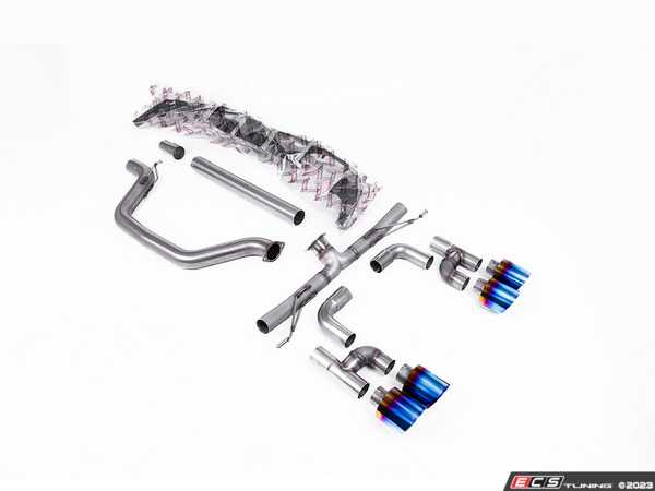 Milltek Sport - SSXVW695 - Milltek Cat Back Exhaust System - Burnt ...