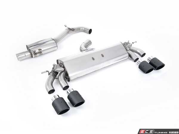 Milltek Sport - SSXVW581 - Milltek Cat Back Exhaust System - Carbon JET ...