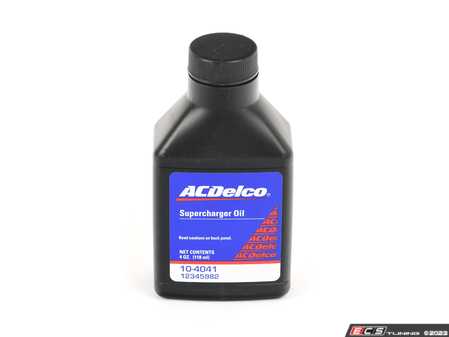 AC Delco - 12345982 - Supercharger Oil - 4oz