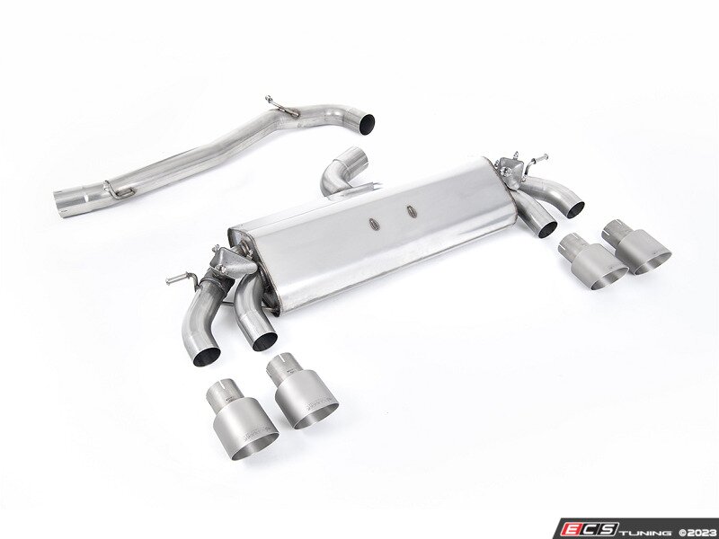 Milltek Sport - SSXVW508 - Milltek Cat Back Exhaust System - Titanium ...