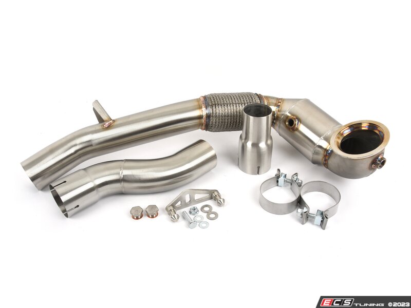 CTS - CTSEXHDP0055CAT - 3" High Flow Downpipe With Catalytic Converter ...