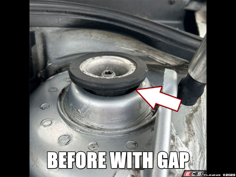 Powerflex Black Series - PFF85-431W - Front Strut Top Mount Spacers - Pair