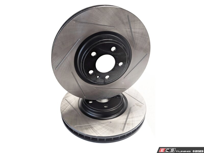 Emmanuele Design - EMD-35034-PR - Front Slotted Brake Rotors - Pair ...