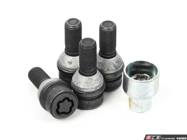 Genuine BMW - 36136897735 - Set Wheel Locks (M14x1,25) (36-13-6-897-735)