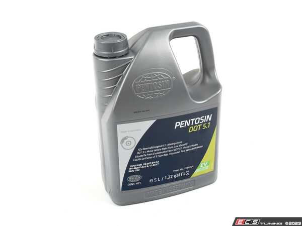 Pentosin - 1244204 - PENTOSIN Brake Fluid DOT 5.1 - 5L