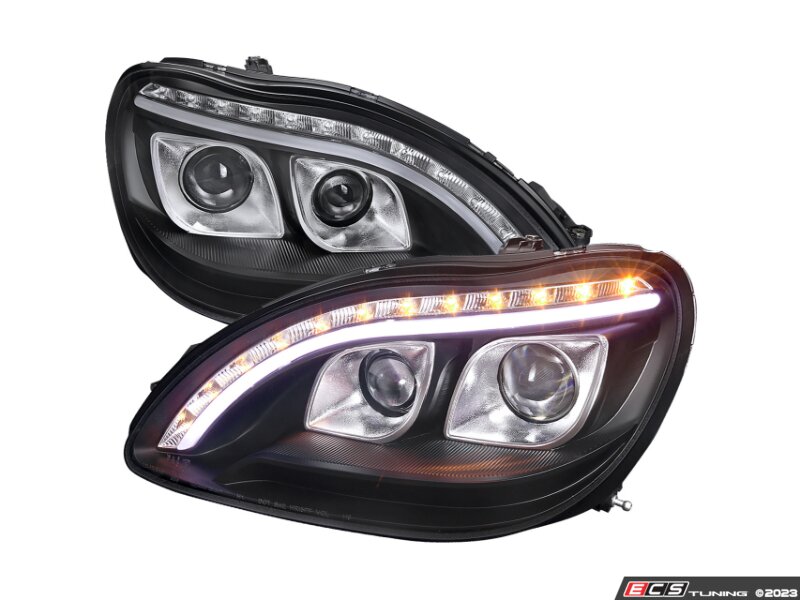 Spec-D Tuning - LHP-BW22000JM-TM - 1998-2006 Mercedes Benz W220 S Class ...