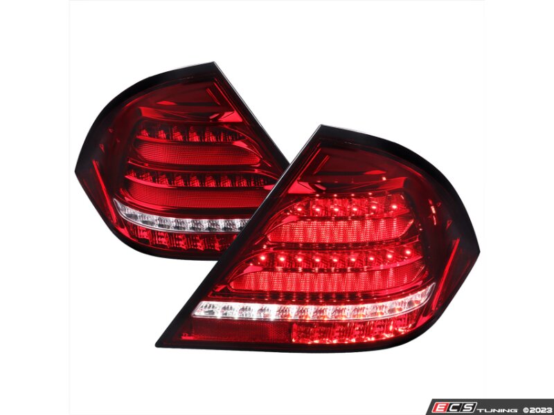 Spec-D Tuning - LT-BW20300RLED-S - 2001-2004 Mercedes Benz W203 C-Class ...