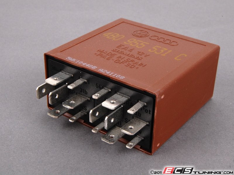 Genuine Volkswagen Audi - 4B0955531C - Intermittent Wiper Relay (4B0 ...