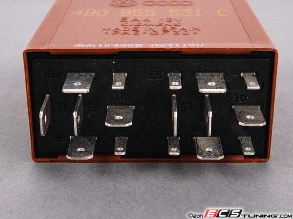 Genuine Volkswagen Audi - 4B0955531C - Intermittent Wiper Relay (4B0 ...