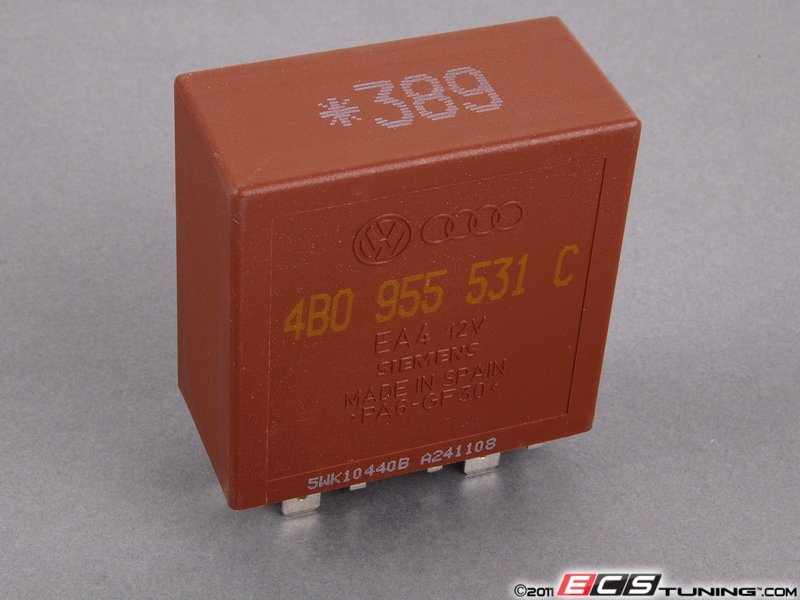 Genuine Volkswagen Audi - 4B0955531C - Intermittent Wiper Relay (4B0 ...