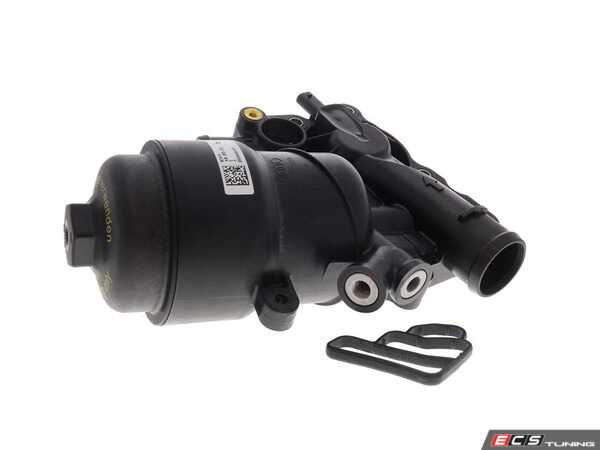 Vaico - 95810701032 - Oil Filter Housing - With Coolant Thermostat