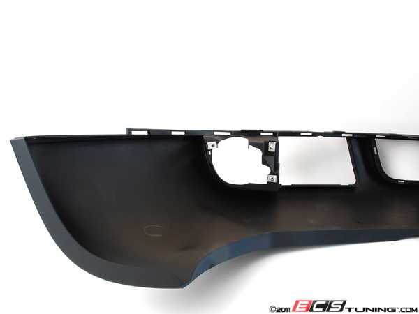 Genuine Volkswagen Audi - 4D0807110A3FZ - Lower Front Valance - Black ...