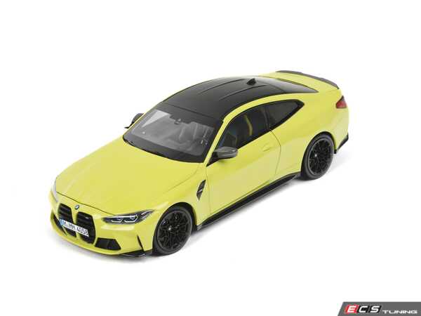 Genuine BMW - 80435A51949 - BMW Miniature G82 M4 in Sao Paolo Yellow ...