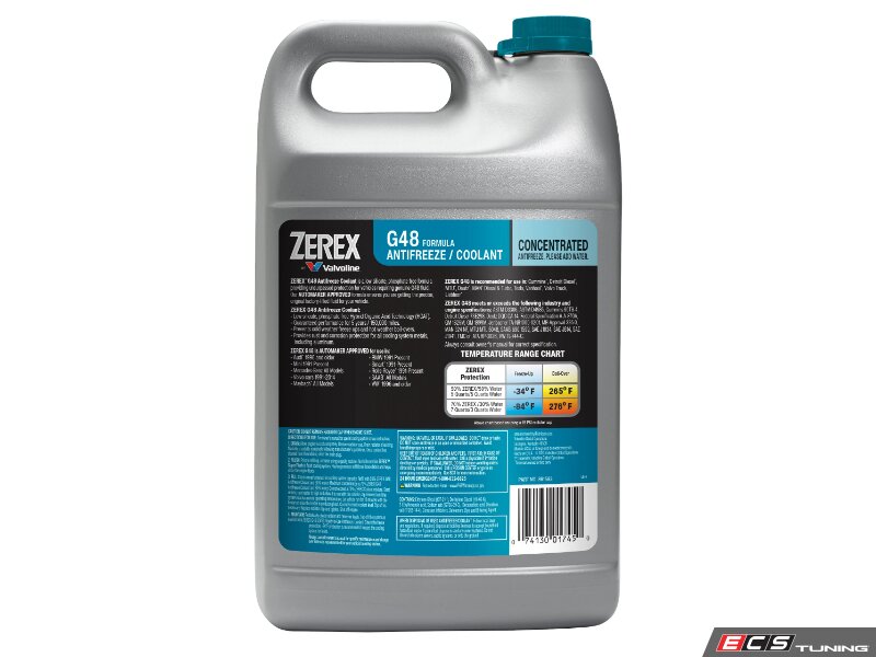 Zerex - 82141467704 - BMW Coolant / Antifreeze - 1 Gallon (3.78L ...