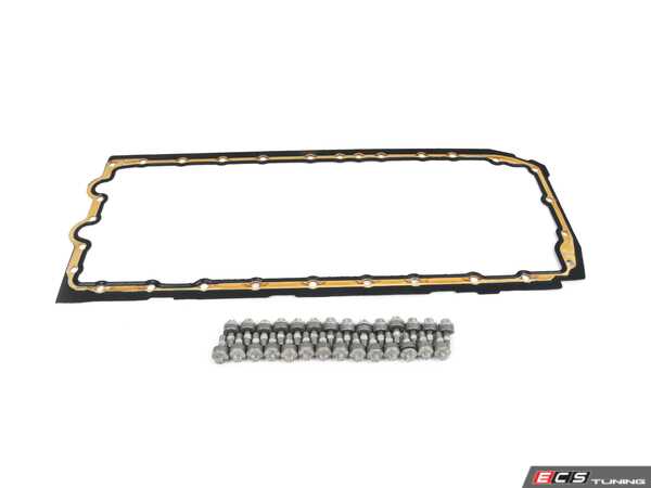 Genuine BMW - 11130396707KT - Oil Pan Gasket - With Bolts