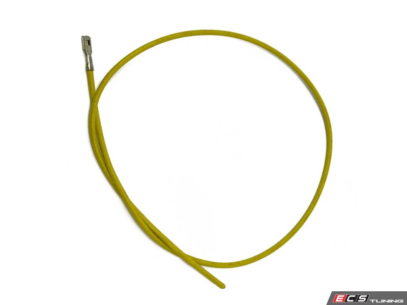 Precision Raceworks - 201-0360-YEL - Wire With Terminals For 90 Degree ...