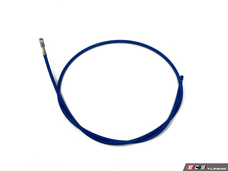 Precision Raceworks - 201-0360-BLU - Wire With Terminals For 90 Degree ...