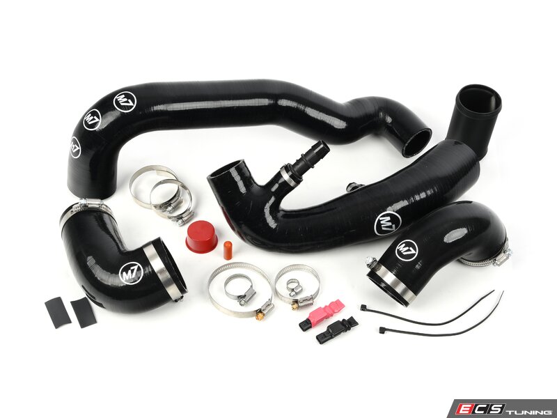 M7 Speed - 56-318301 - High Flow N18 Intake & Intercooler Hose Kit | Black