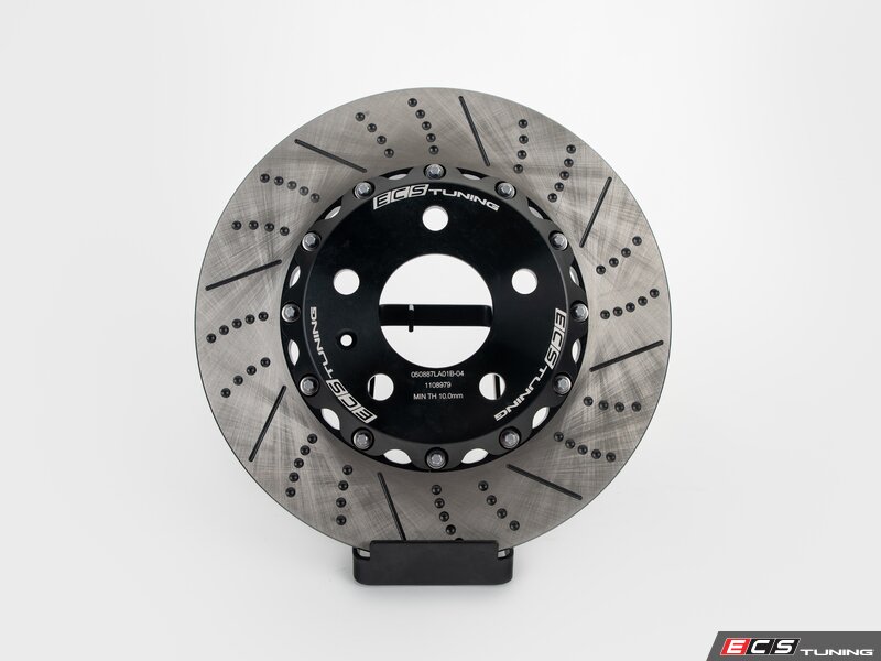 ECS - 050887la01KT - 2-Piece Lightweight Rear Brake Rotors - Pair (300x12)