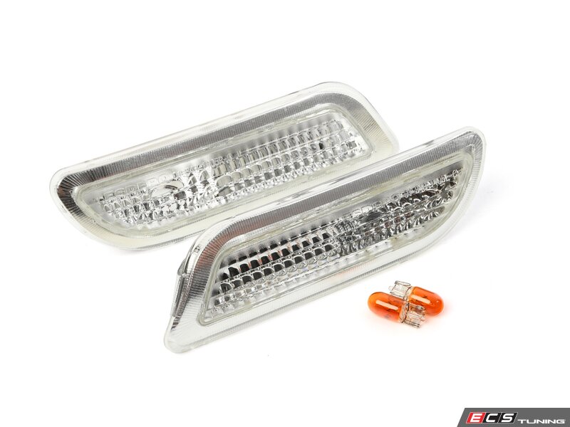Depo - 340-1405PXB-VC - W208 CLK-Class Crystal Clear Side Marker Lights ...