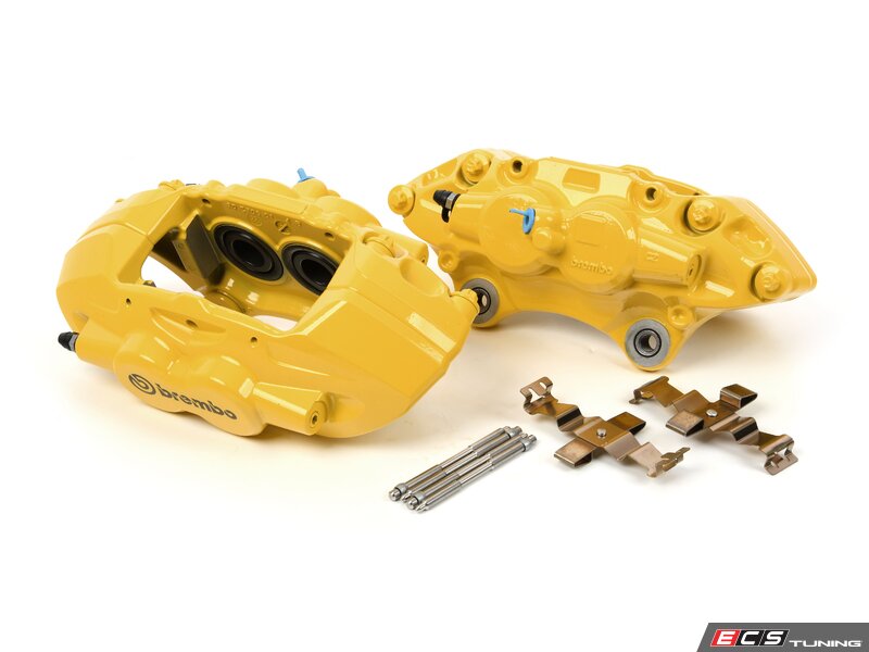 Brembo - 3411679946Y - Performance Brake Caliper Set - Yellow - Front