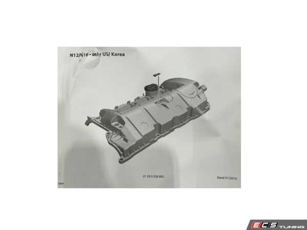 Bremmen Parts - 11127646554R - Upgraded Aluminum Valve Cover Kit - Red ...