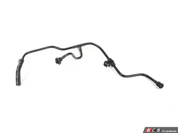 Genuine Volkswagen Audi - 80A121081DH - Coolant Reservoir Tank Hose ...