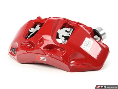 Genuine Volkswagen Audi - 8W0615107AF - Front Brake Caliper (Red ...