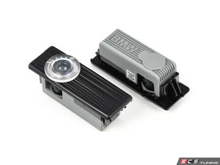 Genuine BMW - 63315A64CE6 - BMW 50th Anniversary LED Door Light Projectors - 68mm (63-31-5-A64-CE6)