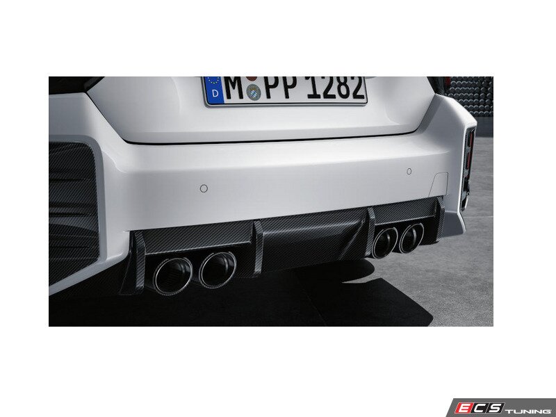 Genuine BMW M Performance - 51125A46B51 - M Performance Rear Diffuser ...