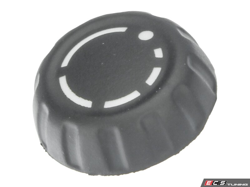URO - 99764220100A05 - Porsche 997 Rotary Knob - Black Matte
