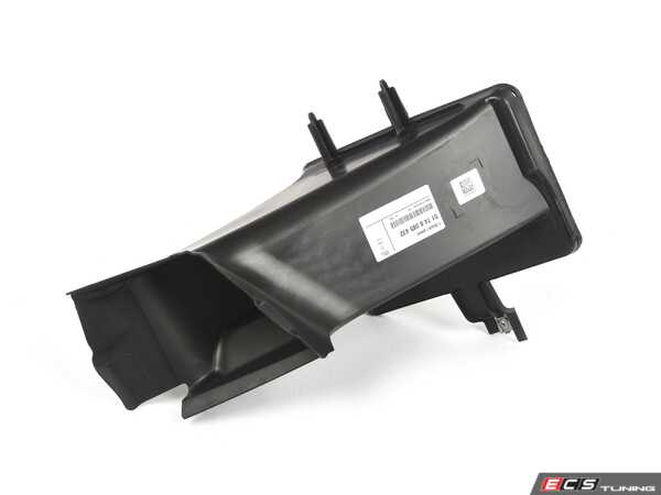 Genuine BMW - 51748085432 - AIR DUCT, EXTERIOR RADIATOR, (51-74-8-085-432)