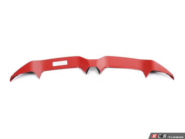 Genuine MINI - 51625B3A341 - JCW Chili Red Rear Spoiler (51-62-5-B3A-341)