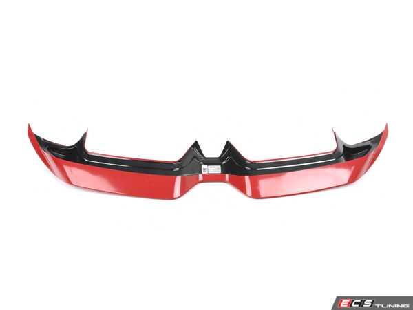 Genuine MINI - 51625B3A341 - JCW Chili Red Rear Spoiler (51-62-5-B3A-341)